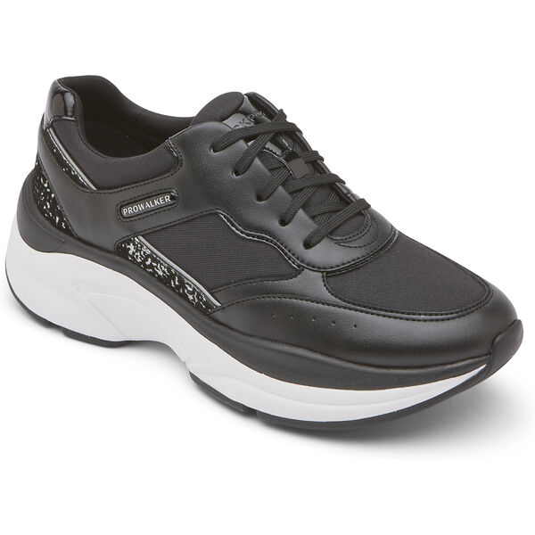 Rockport Prowalker rocker sole black – Happy Fit Footwear - #1 Shoe ...